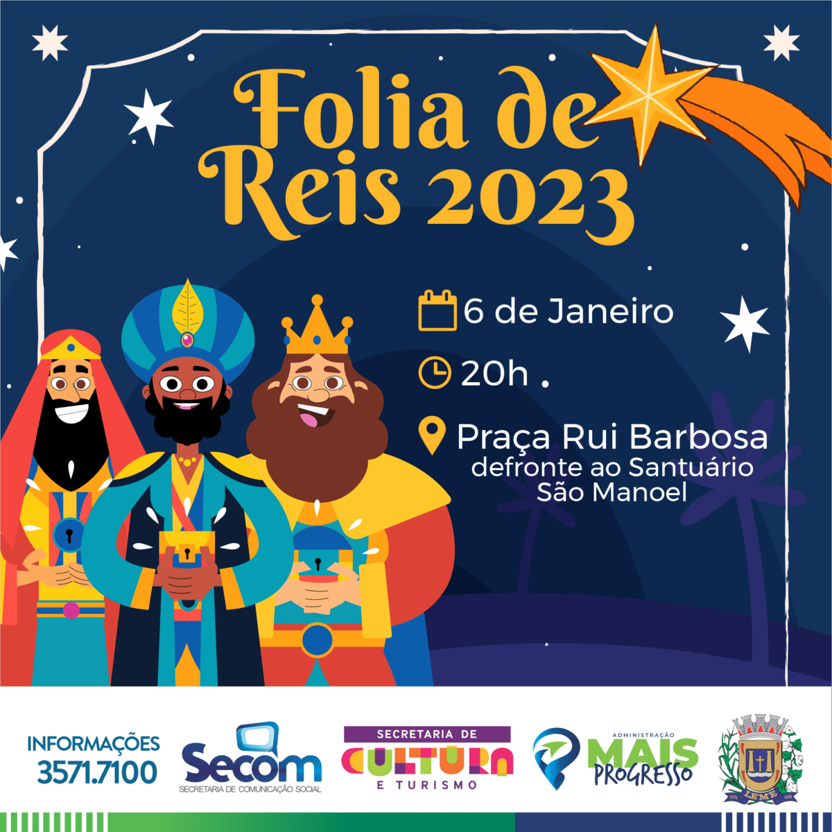 Folia de Reis 2023 Encerra Festejos de Final de Ano